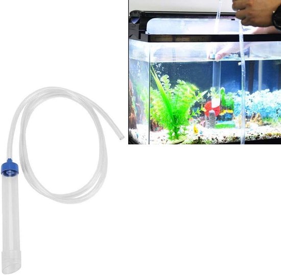 Handmatige Aquarium Sifon Pomp voor Waterverversing en Reiniging | bol