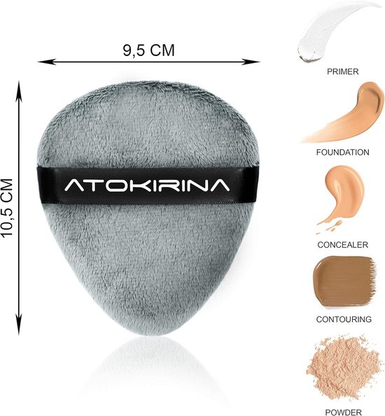 Zachte Make-up Spons Blender Puf voor Foundation en Concealer ...