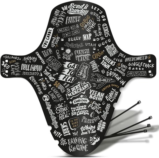 Extra Brede Voorspatbord voor Mountainbike en E-MTB - Modder- en ...