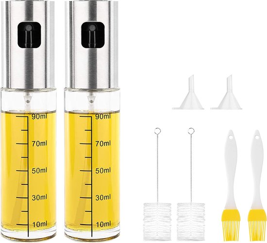Olijfolie Sprayer - Inclusief Trechters & Reinigingsborstels ...