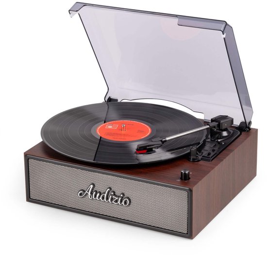 Retro platenspeler - Audizio Reno - Bluetooth platenspeler - LP speler ...
