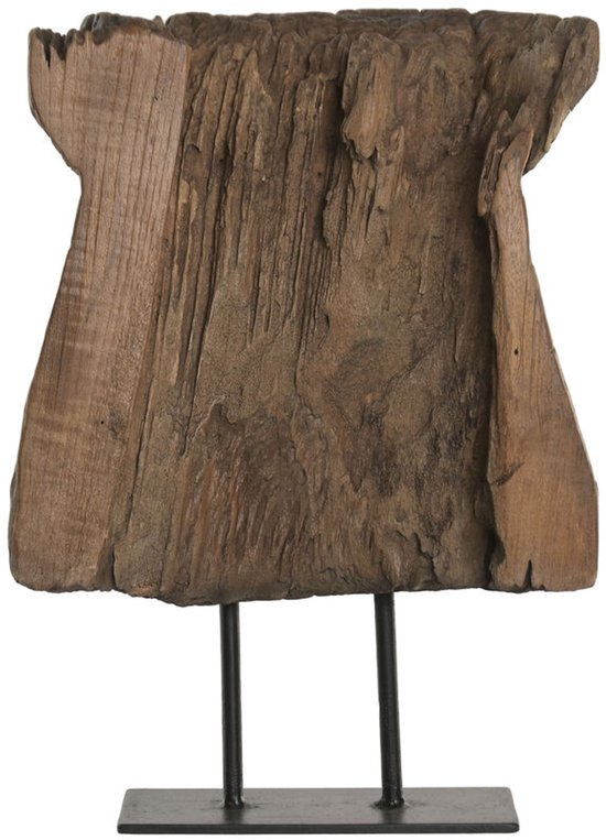 Decoratieve figuren Home ESPRIT Zwart Natuurlijk 33 X 17 X 42 CM | bol