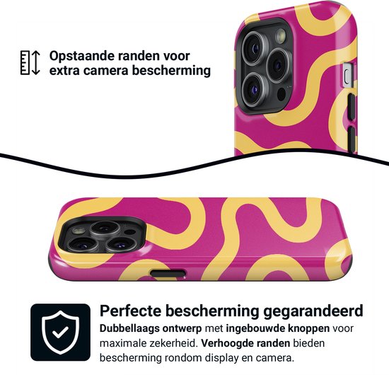 Mobiq - Motion Flow Backcover met Magsafe geschikt voor iPhone 13 Pro ...