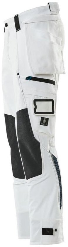 Mascot Advanced Broek met spijkerzakken 17031-311 - Wit - C54 - 90 | bol