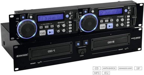 Professionele Dubbele CD Speler voor DJ - Met Pitch Control en Loop ...