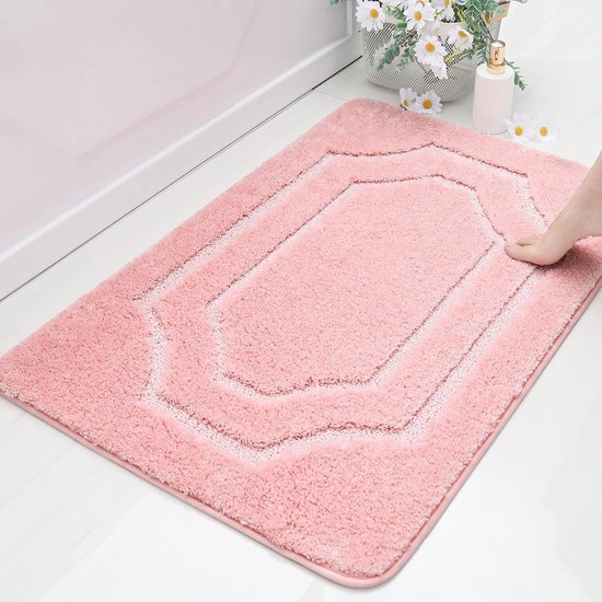 Stunq® Extra Grote Zachte Badmat voor Badkamer, Douche en Toilet - Roze ...