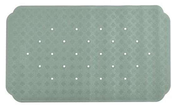Rubberen Douchemat - 53 x 53 cm - Koudgroen | bol