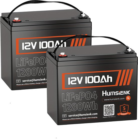 Li-ion Accu – LiFePO4 Batterij – Oplaadbare Batterij – Deep Cycle Accu ...