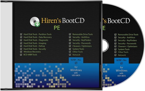 Bootable USB/CD Windows 11/10 Herstel en Reparatie Tools | Data ...