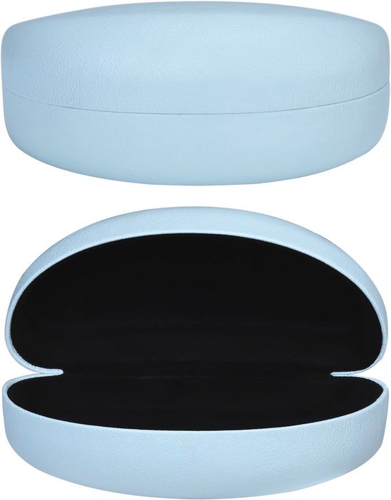 Hard Shell Zonnebril Etui - PU Leer, Grote Zonnebril Houder voor Dames ...
