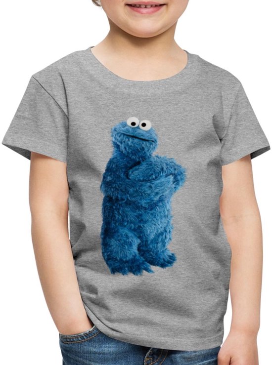 Sesamstraat Cookie Monster Pose Premium T Shirt Kinderen | bol