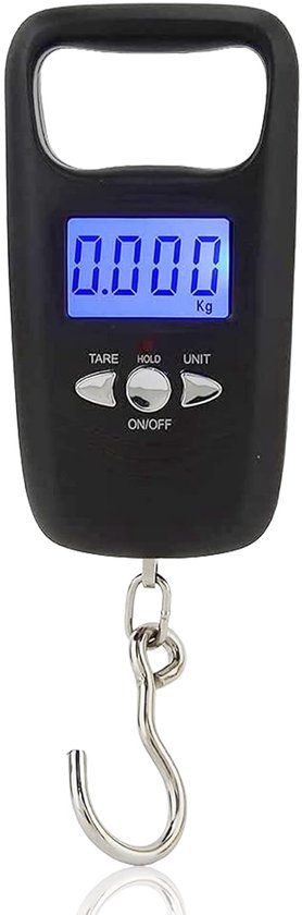 Mini Portable Digital Hanging Scale - 50kg Fish Scale - met Hooks en ...