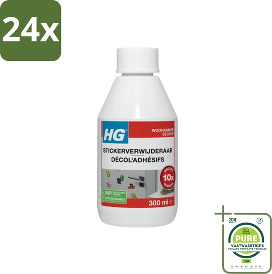 HG - Stickerverwijderaar - Meest Effectief - Verwijdert Eenvoudig - 300 ...