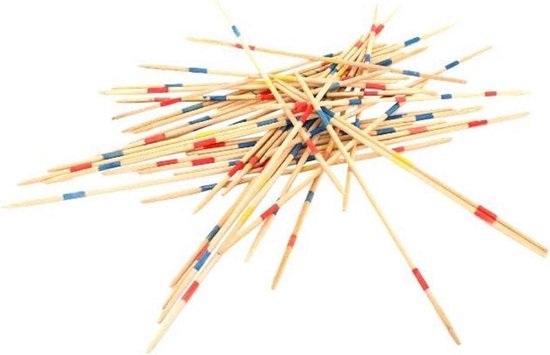 Klassiek Houten Mikado Spel - Behendigheid en Fijnmotoriek Oefenen ...