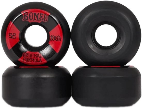 Skateboard Wielen 52mm - Duurzaam 100's Formule - V5 Sidecut voor Rails ...