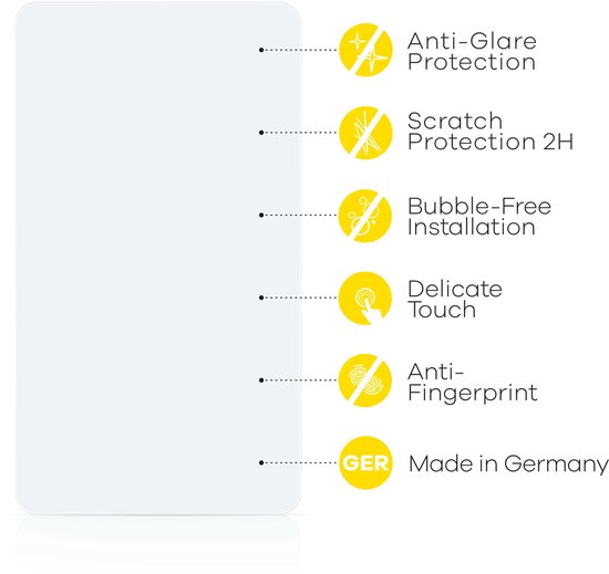 upscreen - Screenprotector voor ASUS V16 V3607 - Folie Beschermfolie ...