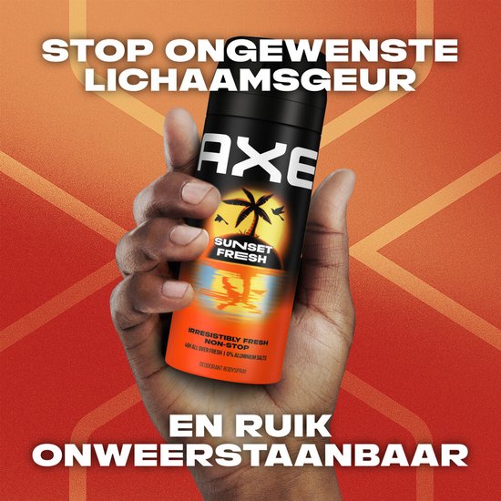 Axe – Deodorant – Sunset Fresh – 150 ml - Bulkverpakking - 15 stuks | bol