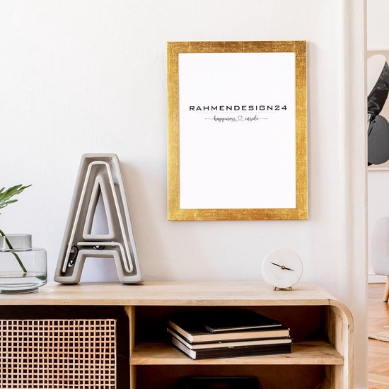 Lijst 15x21 cm Goud Blad - Foto, Poster of Puzzellijst | bol