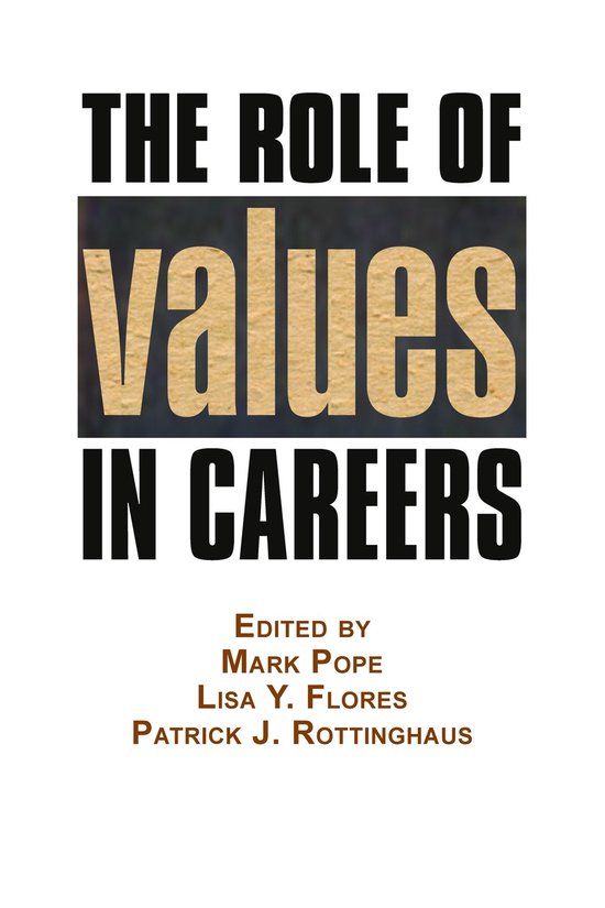 The Role of Values in Careers (ebook) | 9781806612512 | Livres | bol