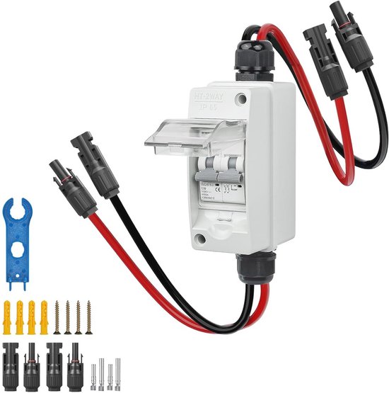 DC scheidingsschakelaar voor PV-installaties - 30 A, 1000 V, 2-polig ...