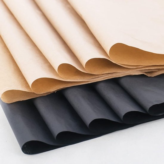 Kraft Tissue Paper voor Gift Bags - 60 Sheets - Shiny Tissue Paper voor ...