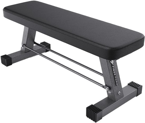 Platte halterbank voor thuisgebruik - Compacte trainingsbank voor ...