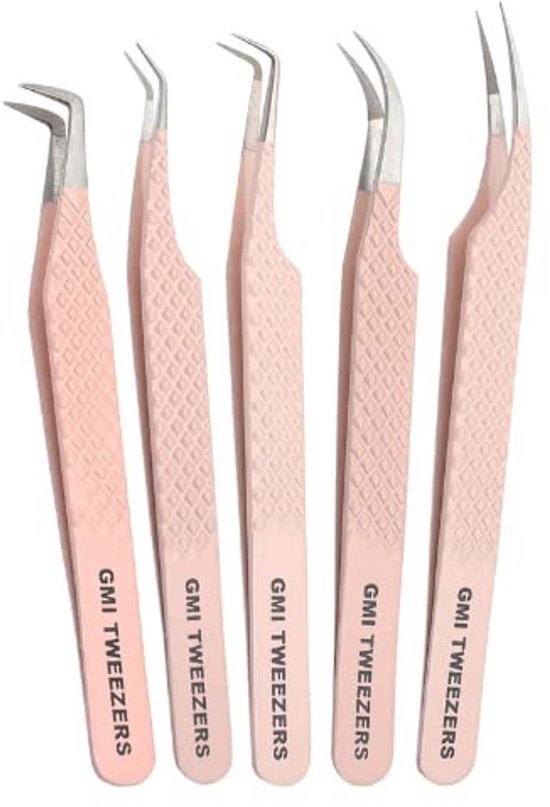 Professionele Fiber Tip Wimper Pincet voor Wimperextensions | bol