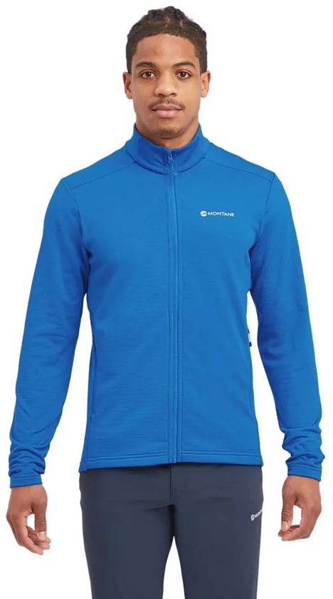 Montane Protium Fleece Met Volledige Rits Blauw S Man | bol