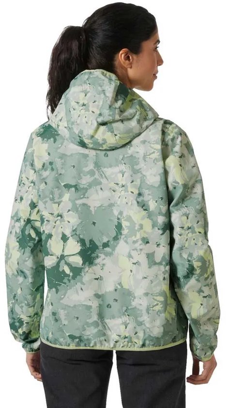 Helly Hansen Graphic Regenjas Groen M Vrouw | bol