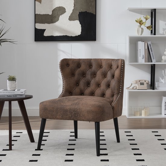 Tech Stoff Knopf trekken punt enkele bank stoel, modern design zonder ...