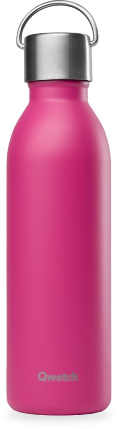 Qwetch - Isothermische fles - Active Pop Magenta- 600ml | bol