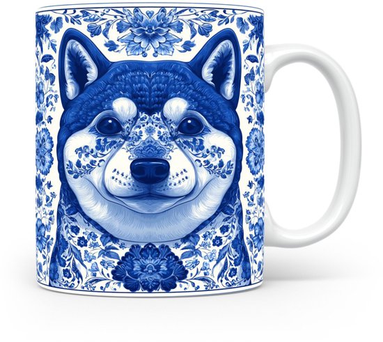 Mok Shiba Inu Beker voor koffie of tas voor thee, cadeau voor ...