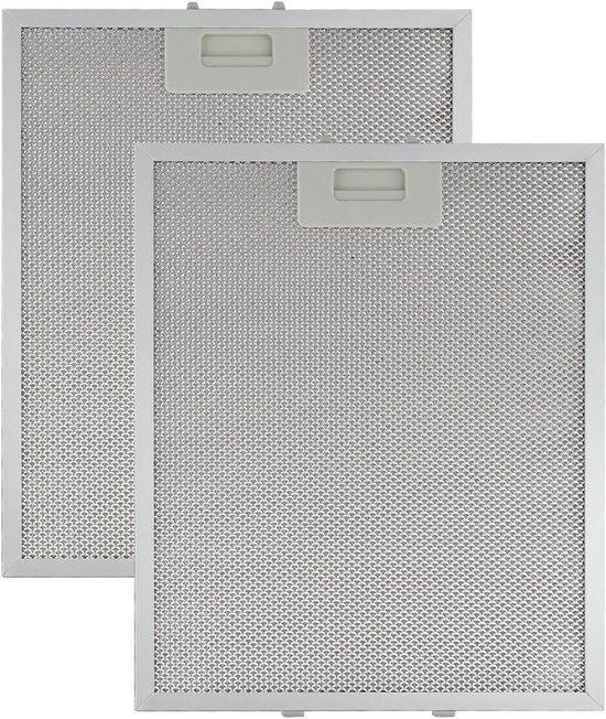 Metalen Gaas Afzuigfilters 2 Stuks voor Keukenventilatie - 280 x 350 x ...