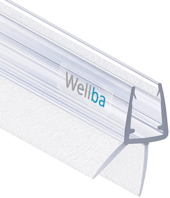 Premium douchedeur afdichting 1 x 100 cm voor 6-8 mm glas ...
