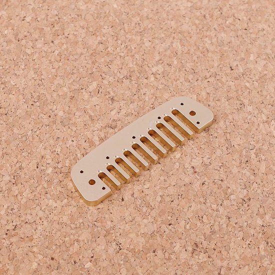Aluminum Alloy 10 Holes Comb Harmonica Part - Hohner Marine Band ...