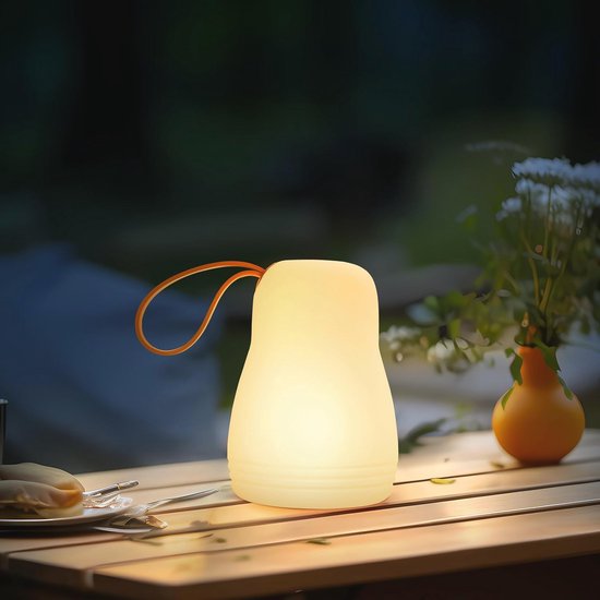 Oplaadbare LED Tafellamp voor Buiten, Dimbaar en Waterdicht, Ideaal ...