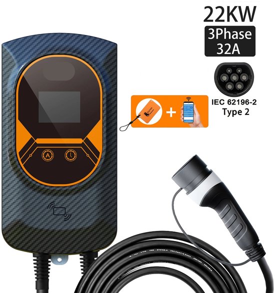 Laadstation Elektrische Auto – EV Lader – Thuislader – Smart Charger ...