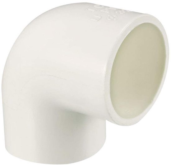 KARZO - 5 stuks 32mm Slip 90 Graden PVC Pijp Fitting Bocht Koppeling ...