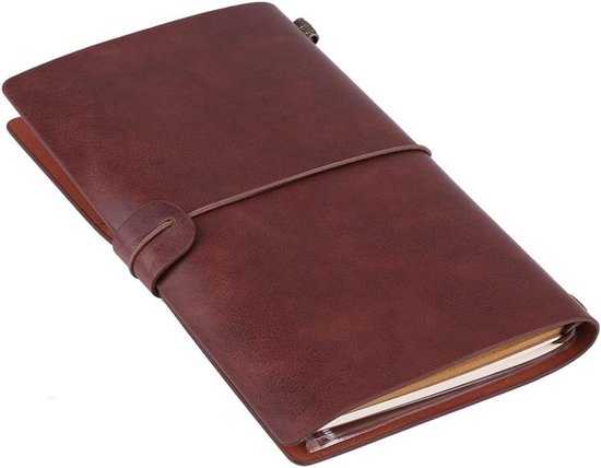 Notitieboek voor op reis - Klassiek design in 5 kleuren ...