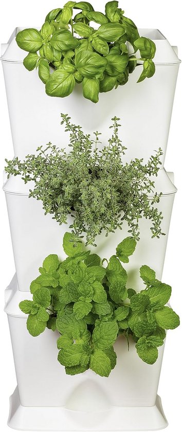 Modulaire Verticale Tuin voor 3 Planten - Uitbreidbaar en Vrijstaand of ...