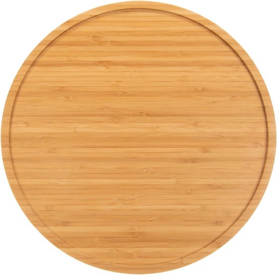 Bamboe Draaitafel 30 cm - Lazy Susan voor Kruidenrek, Kast en Tafel | bol