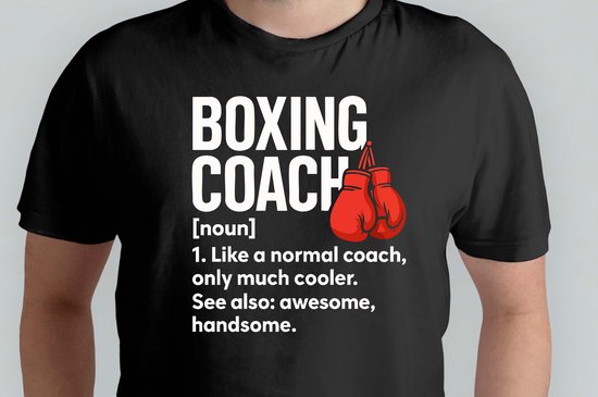 Boxing Coach Definition - T Shirt - Boxing - BoxerLife - BoxingTraining ...