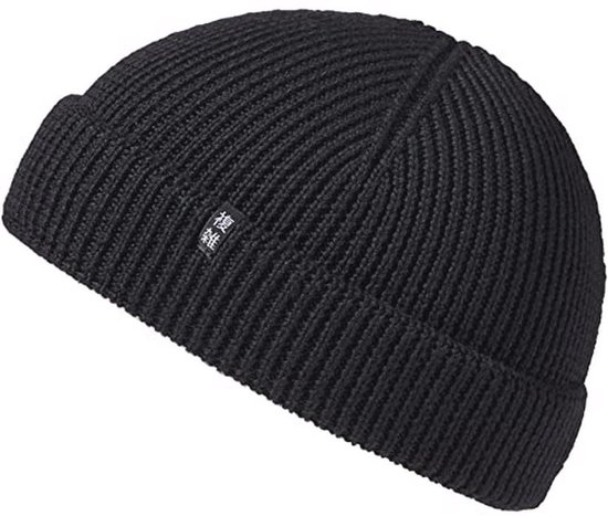 Merinowollen Fisherman Beanie, Trawler Muts voor Dames en Heren ...