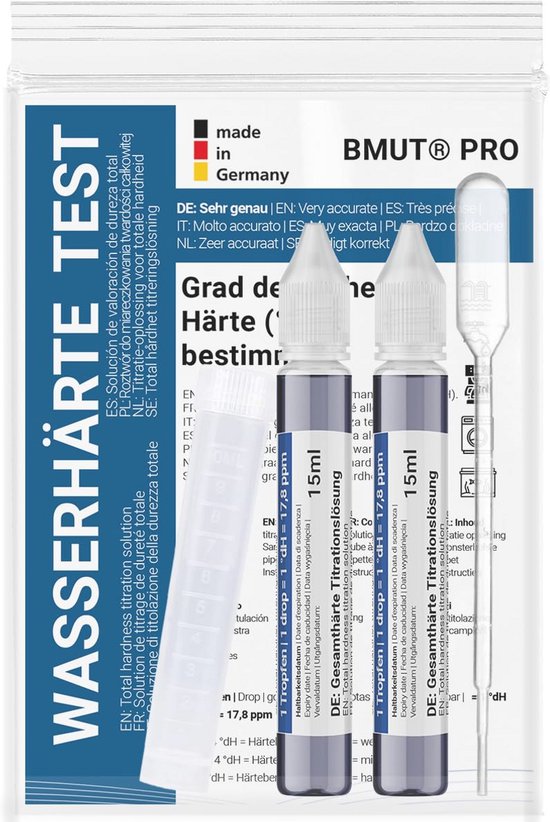 Waterhardheid meten - Testset voor ideale waterkwaliteit ...