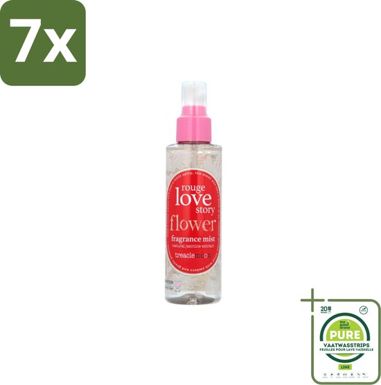 7 x Treaclemoon – Body Mist – Rouge Love Story – 150 ml ...