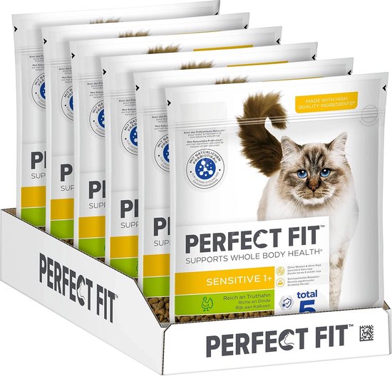 Droogvoer voor Volwassen Katten Vanaf 1 Jaar - Met Kip - 5x 1,4 kg | bol