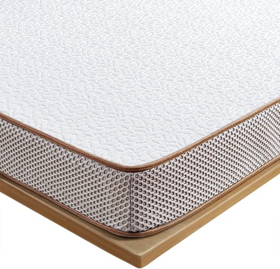 Matras Topper 140x200cm Traagschuim met Twee Hardheidsgraden H3/H2 en ...