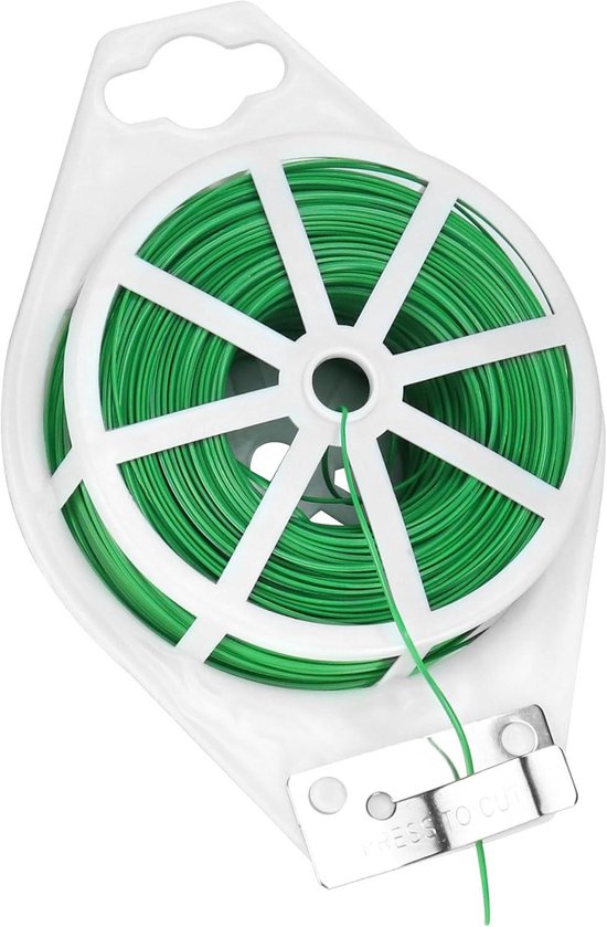 Plantendraad Groene Binddraad 200m - Knipper - Planten - Bloemen ...
