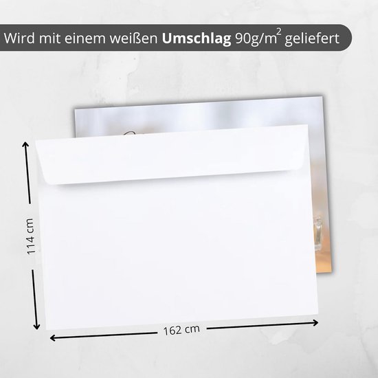 Witte Rouwbetuigingen Kaarten met Enveloppen - Elegante Rouwkaarten ...