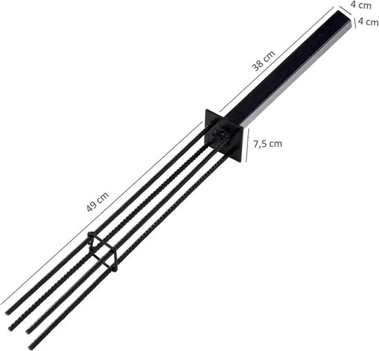 WPC Privacy Screen - Wind Protection and Expansion Element | bol